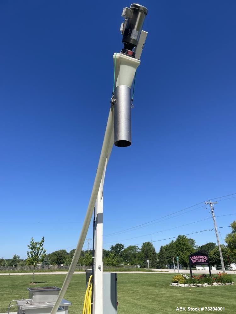 3" diameter x 12' long, Hapman #X-17213, Mobile Helix Screw Auger, 121 ...