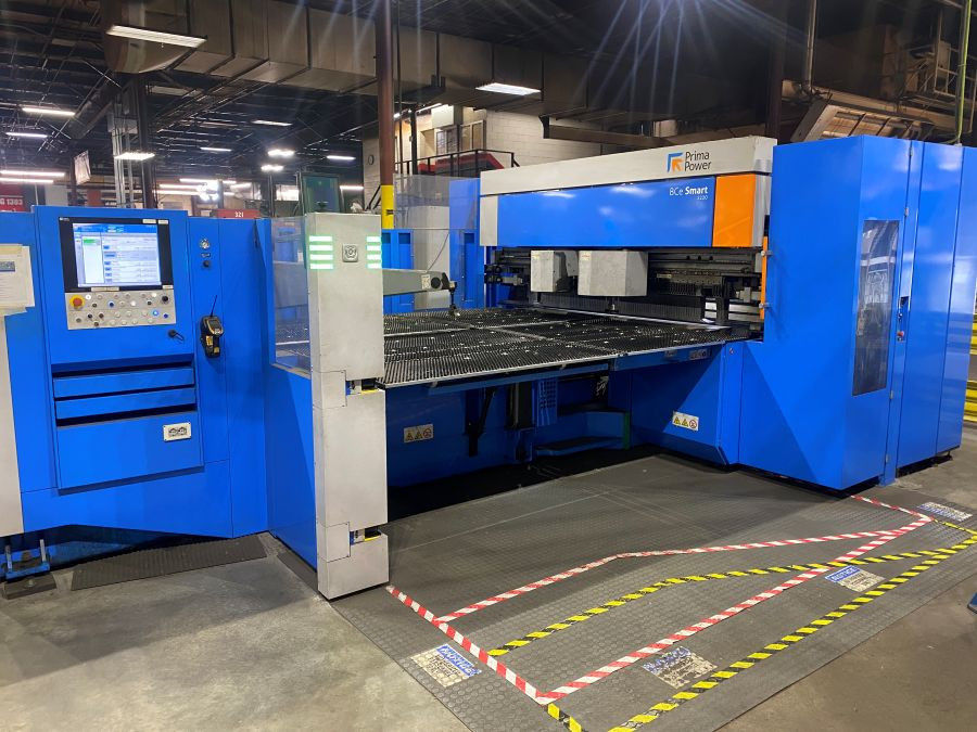 Prima Power Panel Bender #BCe-Smart-2220 Servo-Electric Bending Cell ...