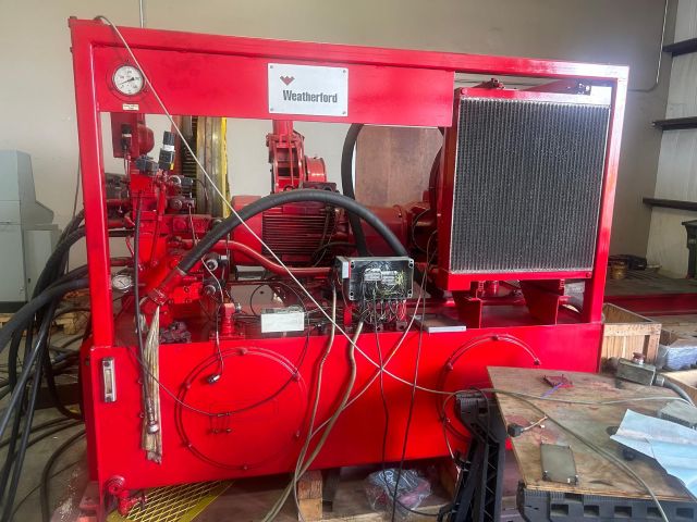 Weatherford #CAM-F-13.375/80H, Make/Break Precision Bucking Machine, 2 ...