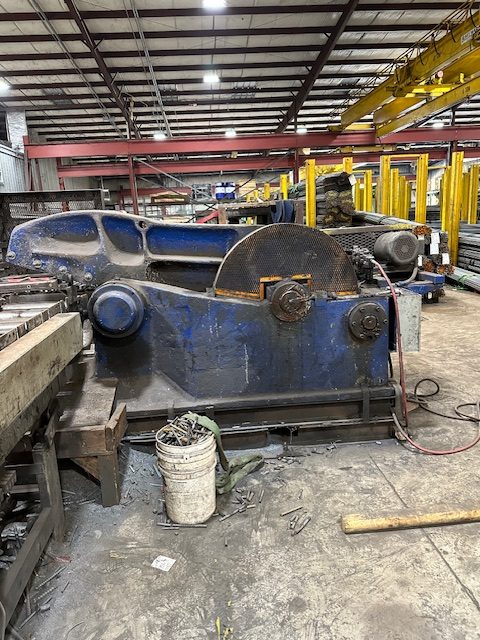 24" Canton #22A, alligator shear, right hand, 10 HP, 480 V., air ...