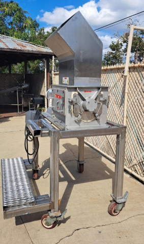 No. NBS-300/450 Gericke, Granulator Sieve/Nibbler, Stainless Steel, 4 ...