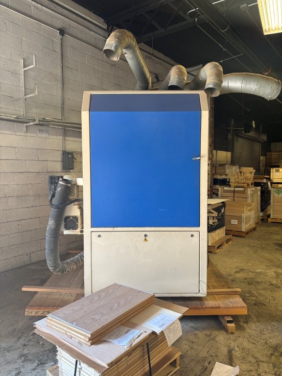 53" Heesemann #MFA6-IMPR, Wide Belt Sander, 6,835 CFM, 460 V., 3PH ...