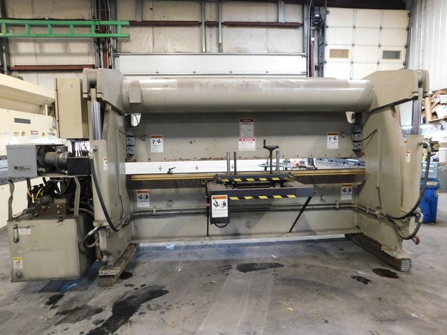 175 Ton, Accurpress #717512, CNC hydraulic press brake, 12' overall ...