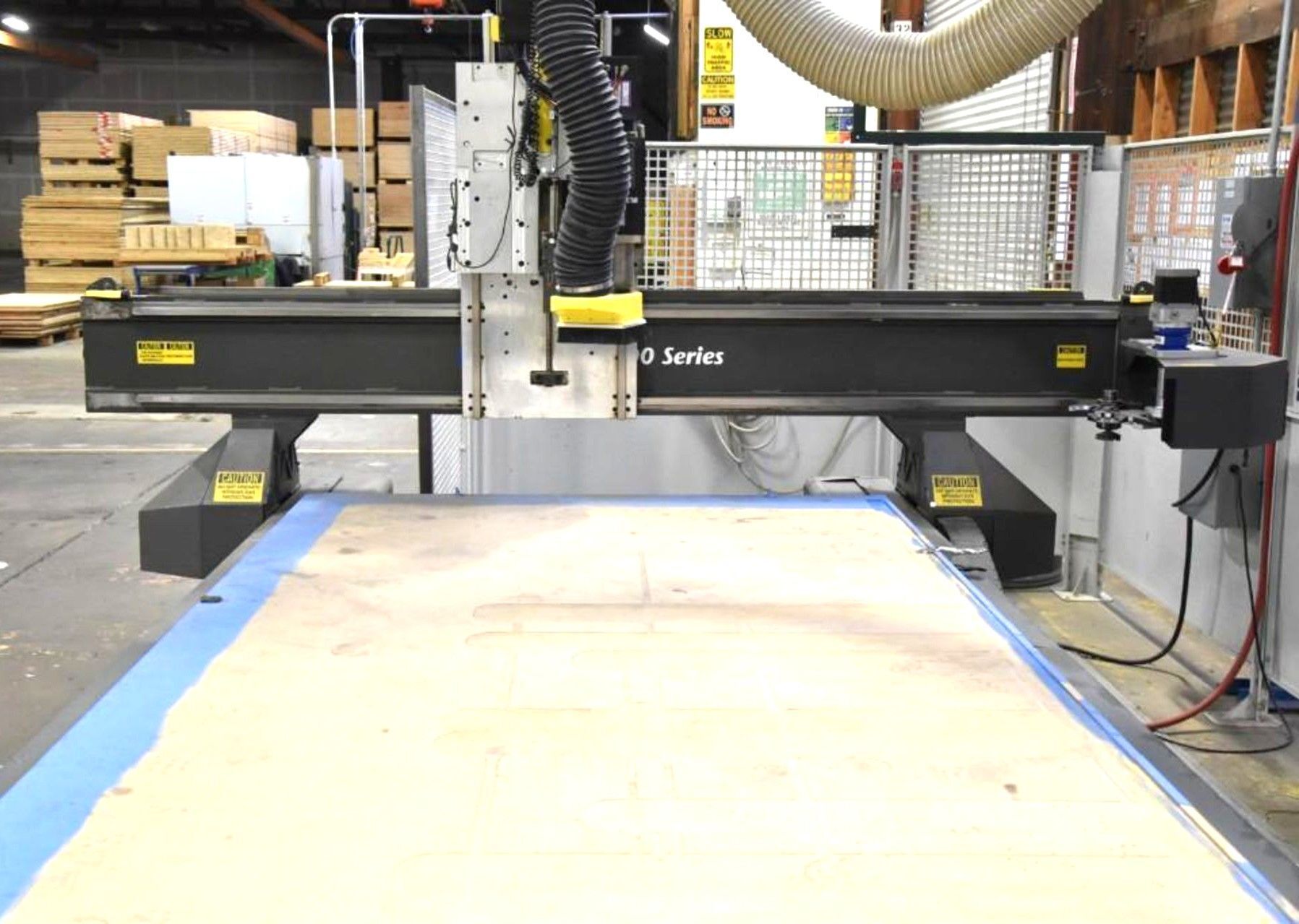 Multicam #5000-Series, CNC Router, 60" x 144" Table, 8" Z-Axis ...