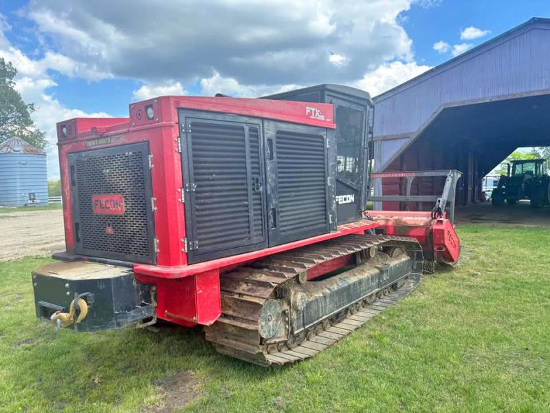 Fecon #FTX200, Mulching Tractor, 200 HP Engine, 24" Track width, 49 ...