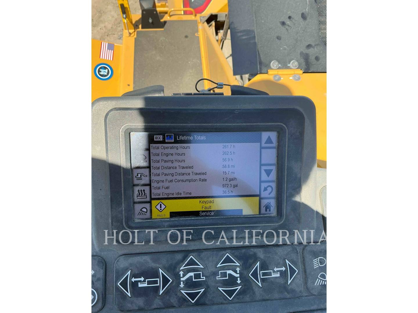 Caterpillar AP1055, Asphalt Paver, 260 hours, S/N: F7T00375, 2024 For ...