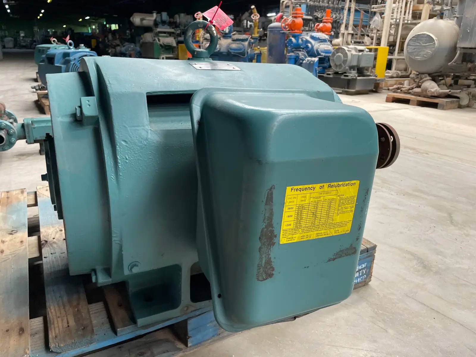 250 HP 3565 RPM Ram, High-Efficiency Motor, Frame 445TS, 230/460 Volts ...