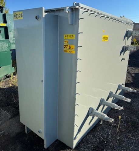 1000/1333 KVA 27600Y Primary, 600Y/347 Secondary, Pioneer, padmount ...