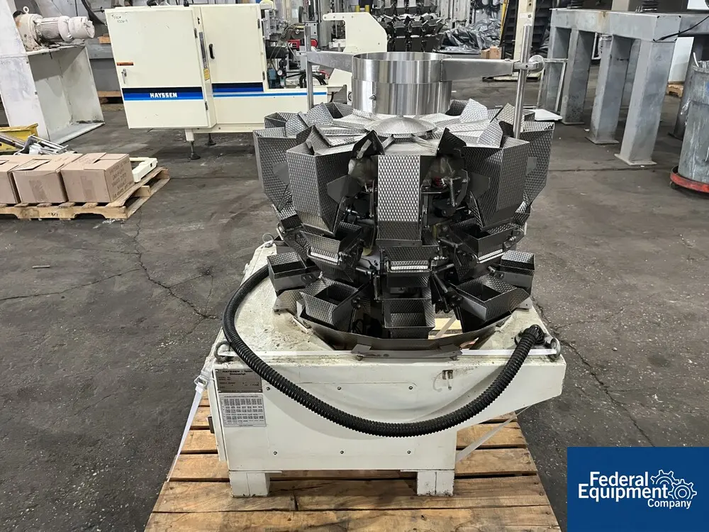 Hayssen / Yamato #ADW-713RB, Bucket Scale, Dataweigh series, 500g, 10x ...