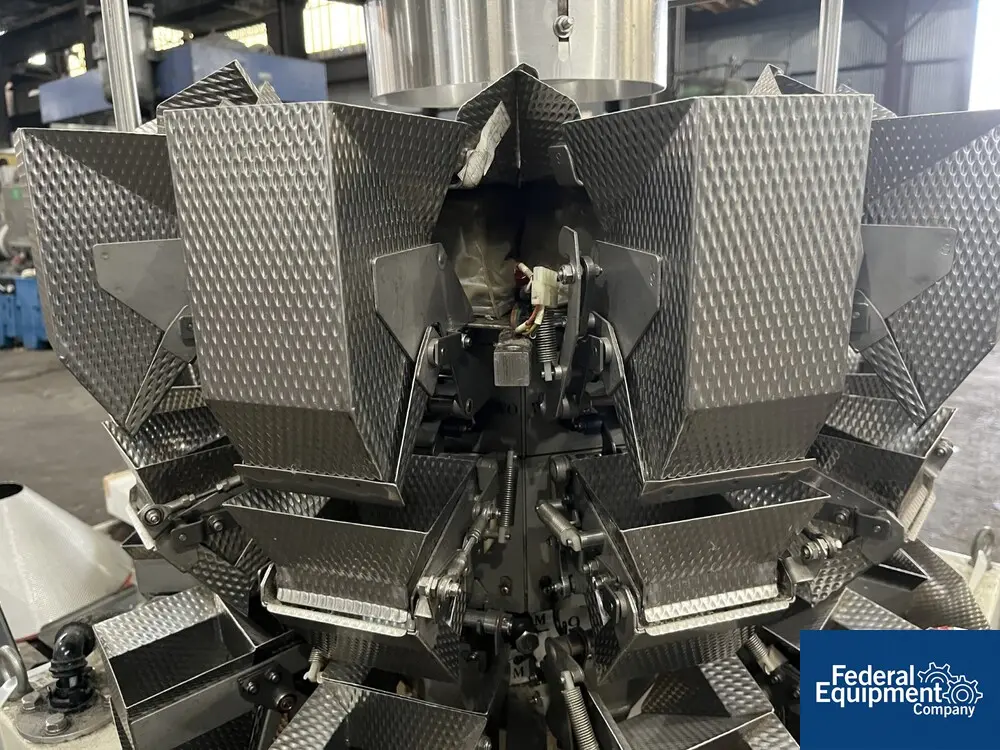 Hayssen / Yamato #ADW-713RB, Bucket Scale, Dataweigh series, 500g, 10x ...