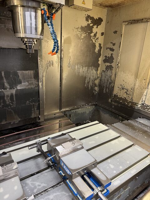 Tree #VMC-1060, CNC Vertical Machining Center, 3-Axis, 40" X, 24" Y, 25 ...
