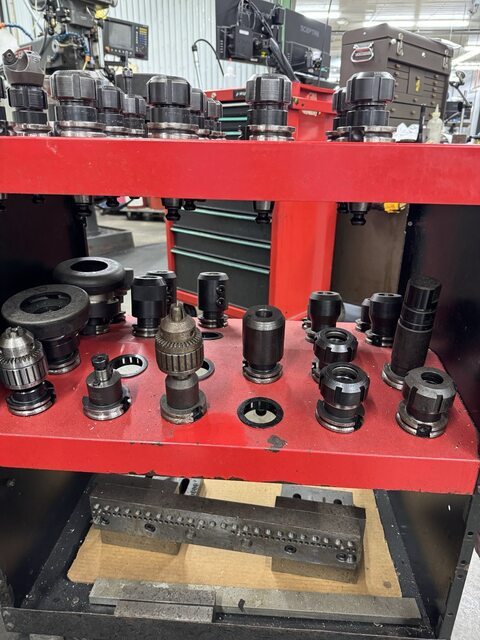Tree #VMC-1060, CNC Vertical Machining Center, 3-Axis, 40" X, 24" Y, 25 ...