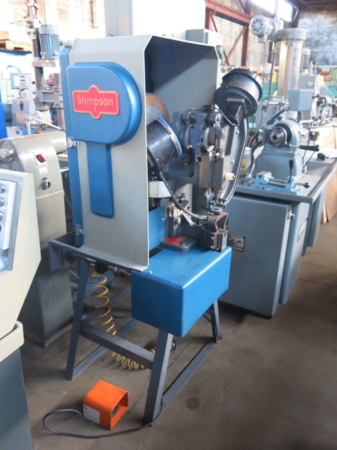 Model 83GW Edward Segal / Stimpson, Grommet Machine, 115 V., 1ph For ...