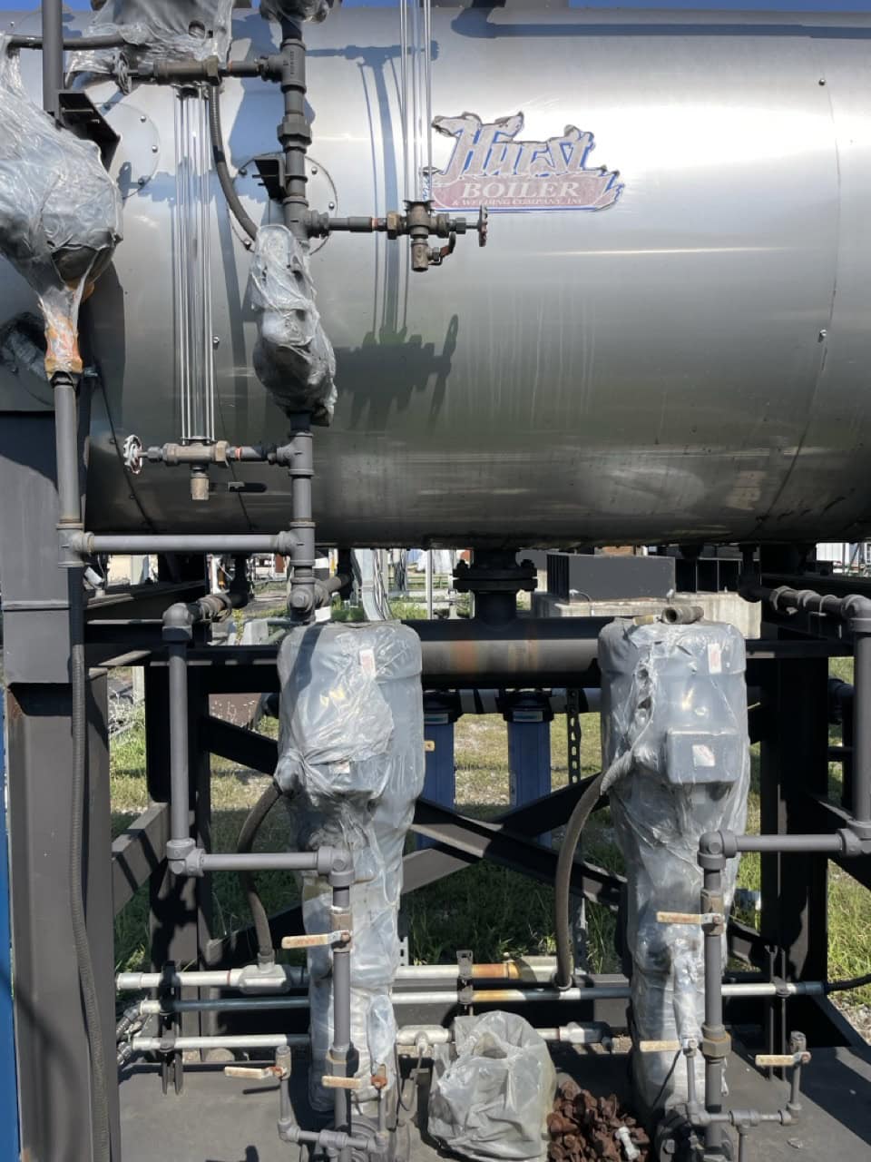 500 HP Hurst #Series 400, Firetube Boiler, 3623 sq.ft., 150 psi, 17250 ...