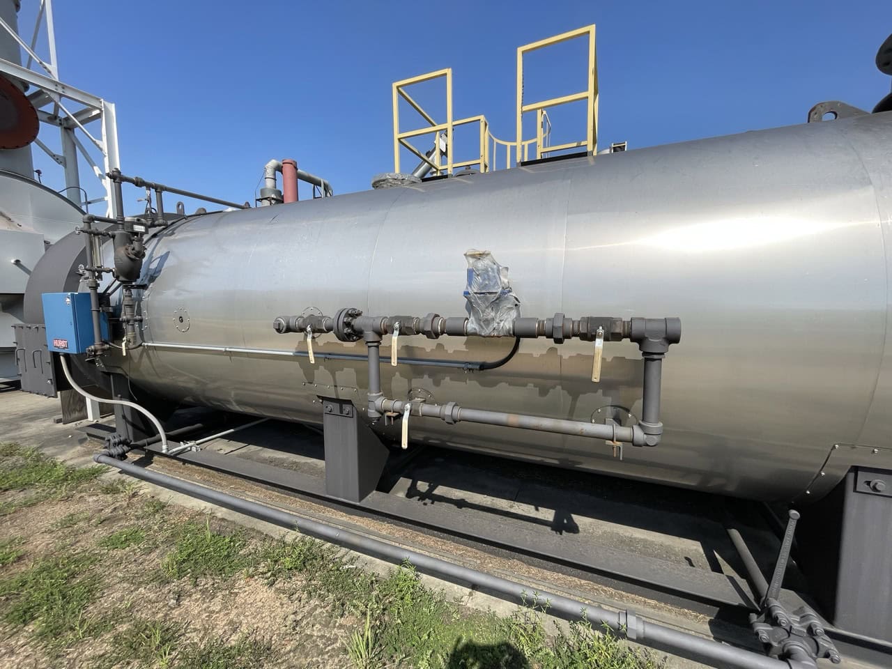 500 HP Hurst #Series 400, Firetube Boiler, 3623 sq.ft., 150 psi, 17250 ...