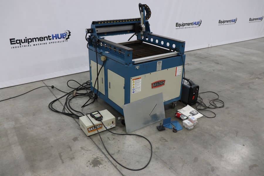 Baileigh #PT-22, CNC plasma table with Hypertherm Powermax 45XP, 2' x 2 ...