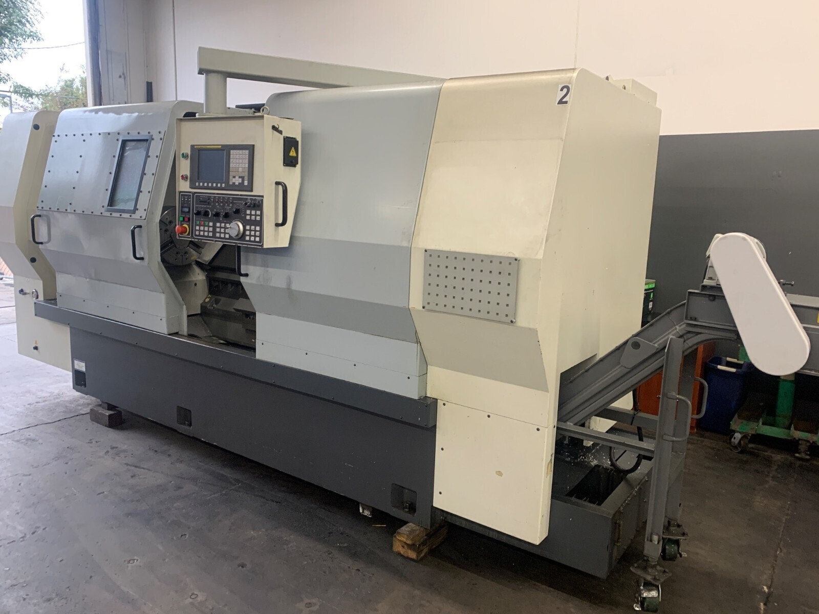 Femco #HL-55S/1250, 2-Axis CNC Lathe, 28.6" swing, 25.197" turning ...