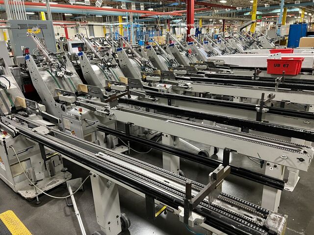 Muller Martini #Corona series, Perfect Binders, 4 models, used For Sale ...