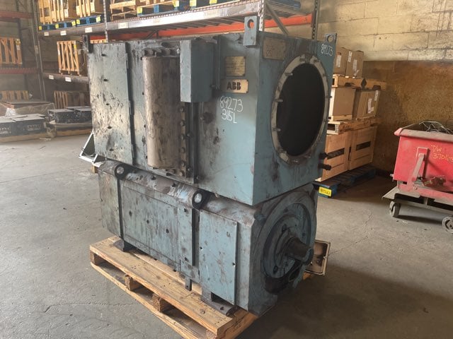 400 HP 720 RPM ABB, Frame 315L, TEWCBB, 475 VA, 250 VF For Sale ...