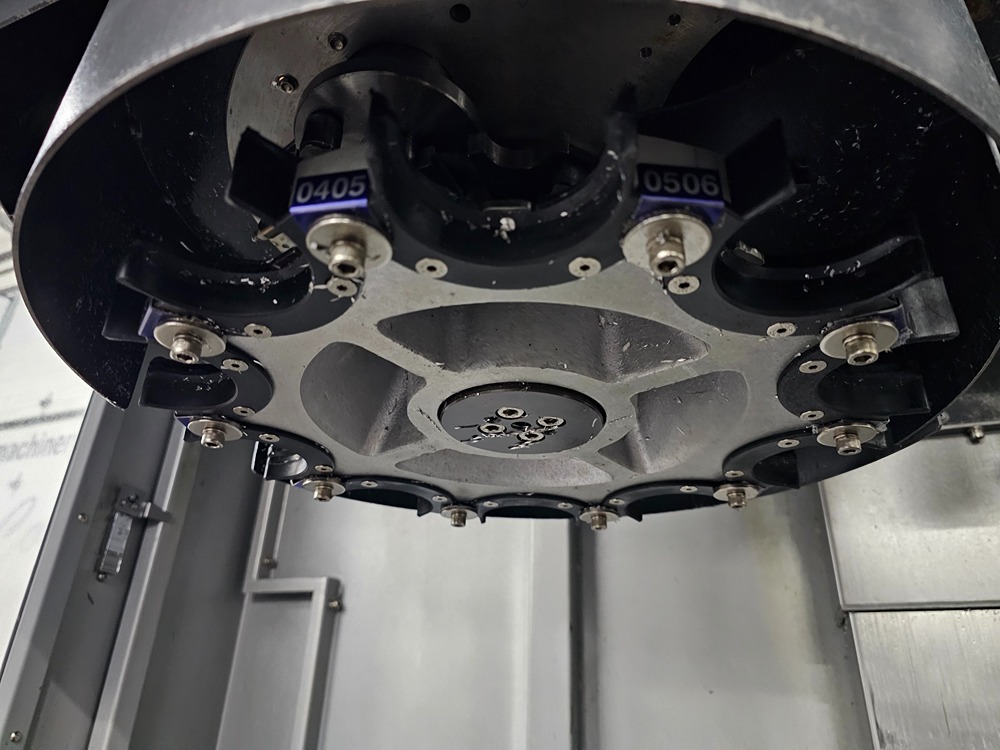 Sharp #SV-2414SF-F, 3-Axis CNC vertical machining center, Fanuc 0i-Mate ...