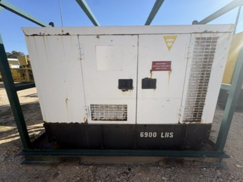 64 KW Baldor #TS80-3J, Enclosed Generator Set For Sale | Surplus Record