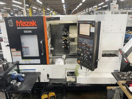 Mazak #Quick-Turn-Nexus-250MS, CNC lathe, Mazatrol Matrix Nexus 2 ...