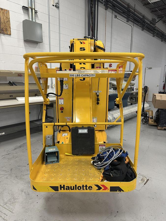 500 lb. Haulotte Group #Star26J, Vertical Mast Aerial Lift, 26 ...