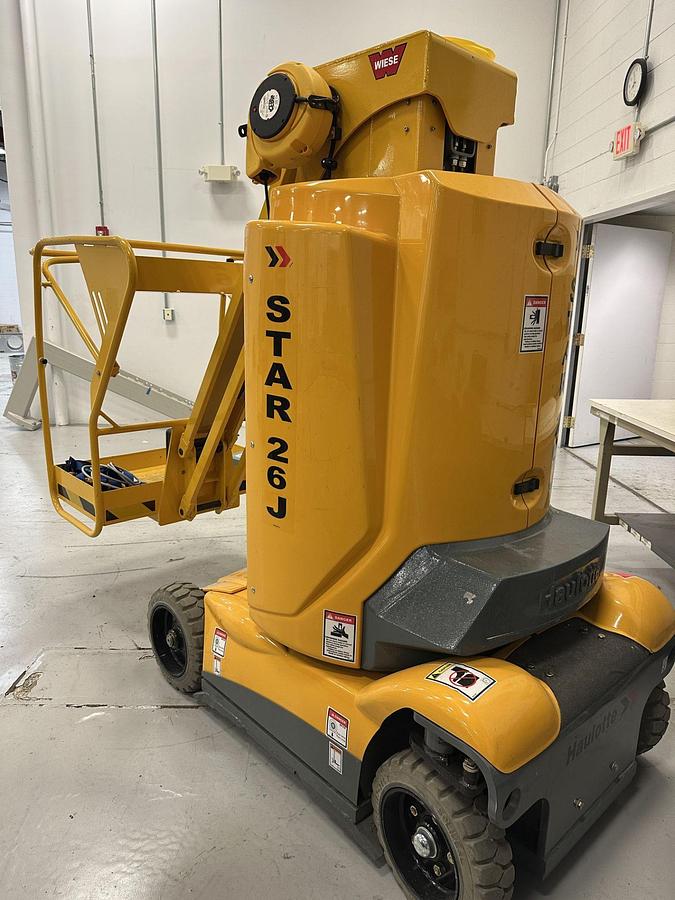 500 lb. Haulotte Group #Star26J, Vertical Mast Aerial Lift, 26 ...
