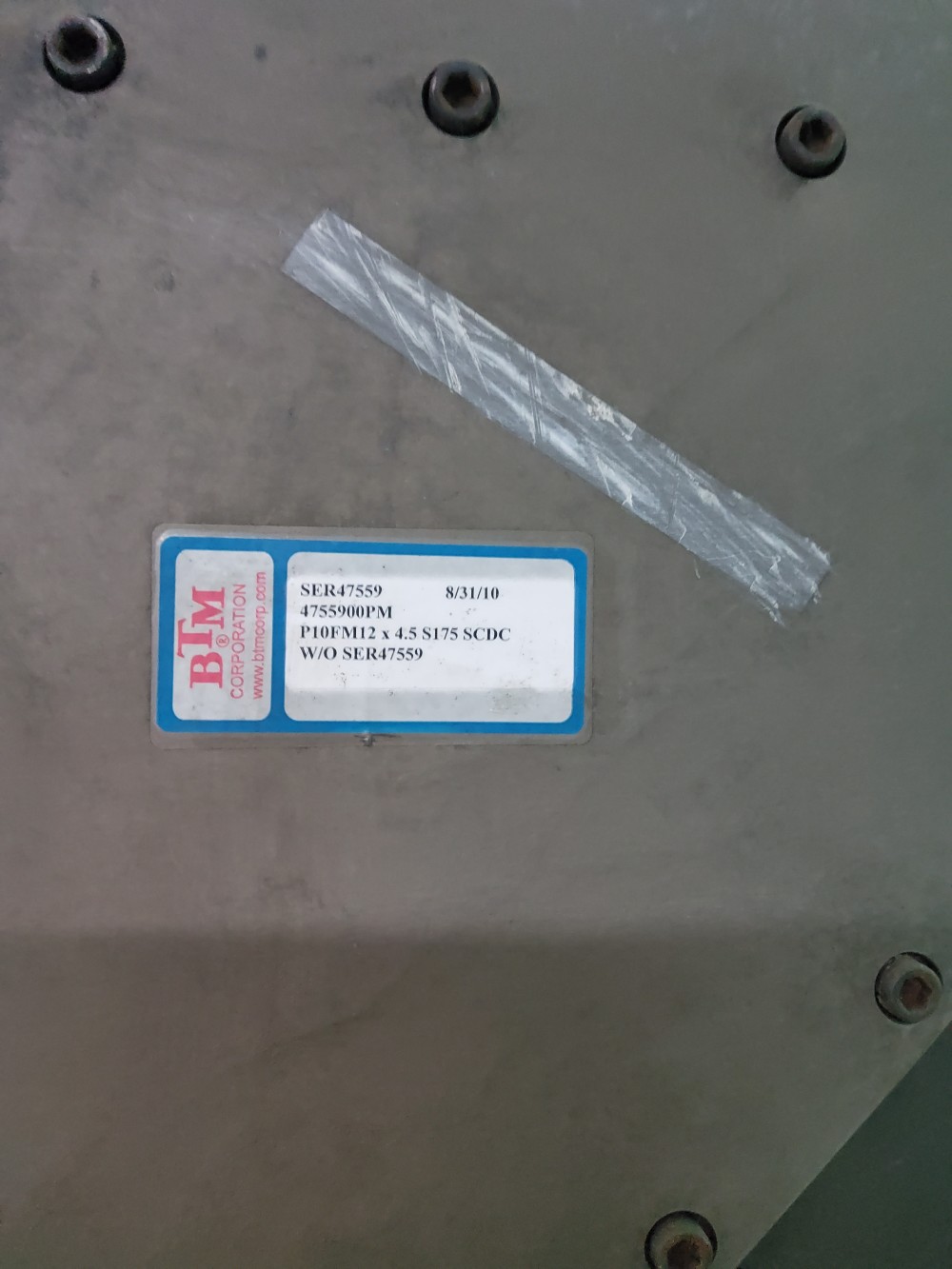 BTM Tog-L-LOC Clinching Machine 47559 For Sale | Surplus Record