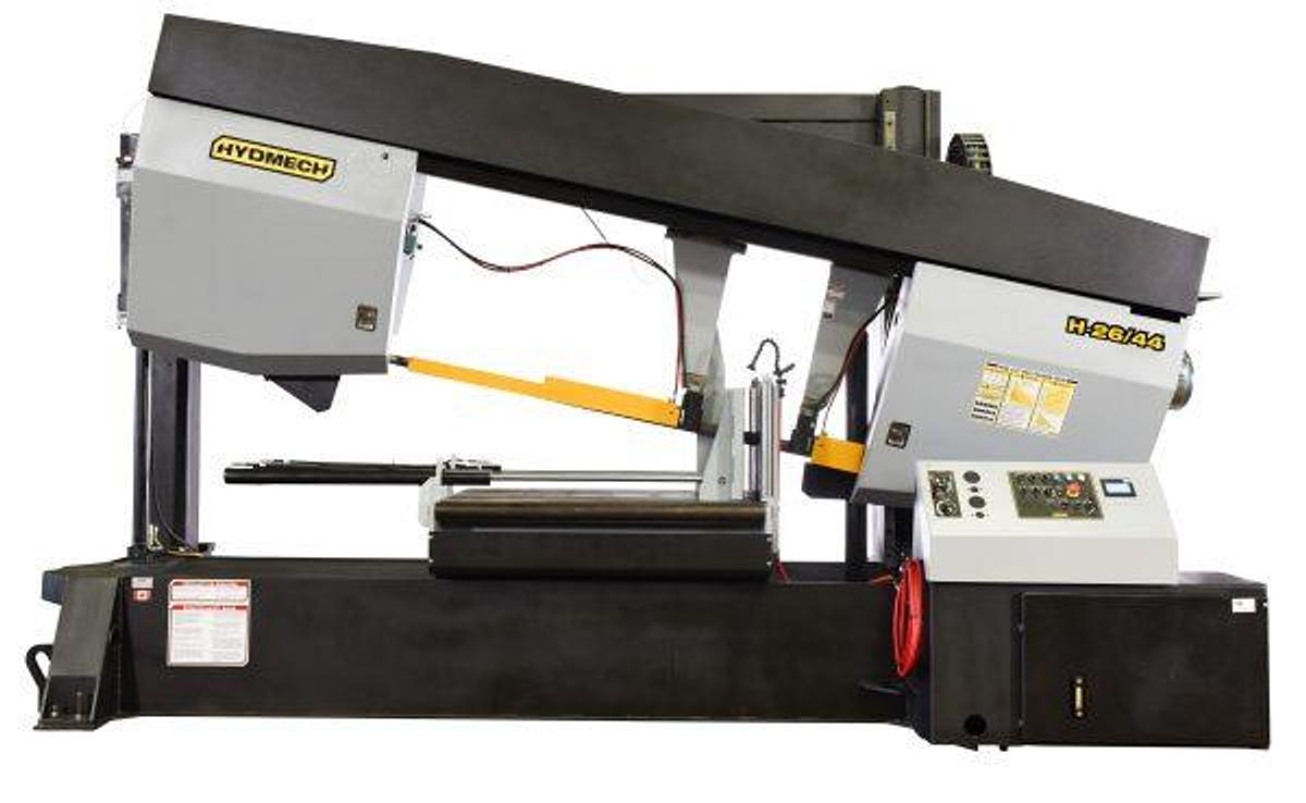 26" x 44" Hyd-Mech #H-26/44, automatic horizontal bandsaw, 2-5/8" x 33 ...