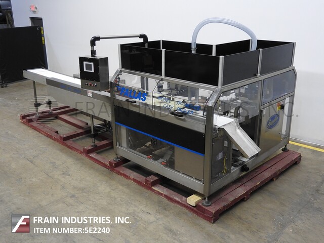 Fallas #JR-VAC-CE, automatic, top load, robotic, case erector/packer ... Fallas #JR-VAC-CE, automatic, top load, robotic, case erector/packer ...