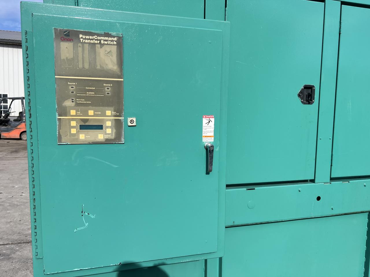 150 KW Onan/Cummins #DGFA-4487690, Generator Set, Sound Attenuated ...