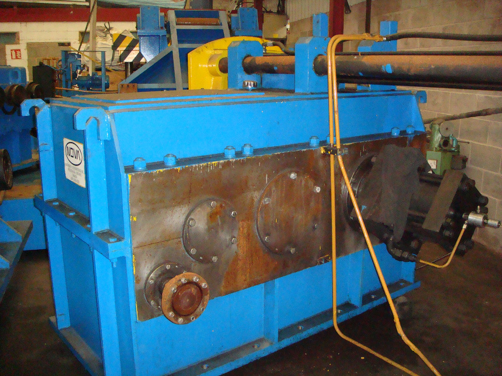 44000 lb. Nova, 68.5" Wide, 200 FPM, 250 HP, 2-10mm Thick x 508mm Dia ...