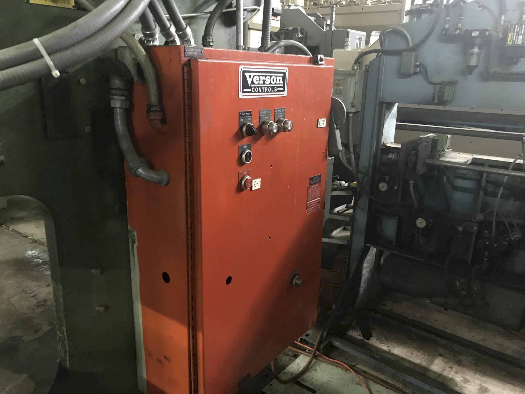 65 Ton, Verson, 8' overall, 12" Shut Height, 78" between housing ...