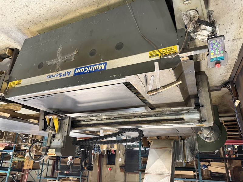 Multicam #1204P, CNC Plasma Machine, 5' x 10' max sheet, 60" x 120 ...