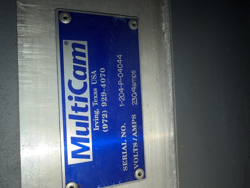 Multicam #1204P, CNC Plasma Machine, 5' x 10' max sheet, 60" x 120 ...