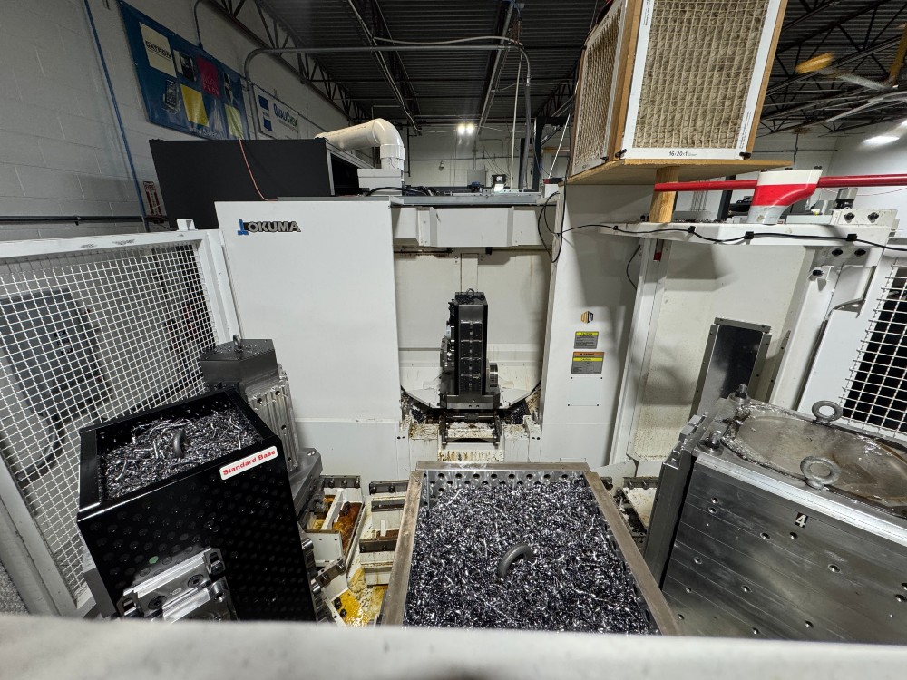 Okuma #MB4000H, Horizontal CNC Mill with Pallet Pool For Sale | Surplus ...