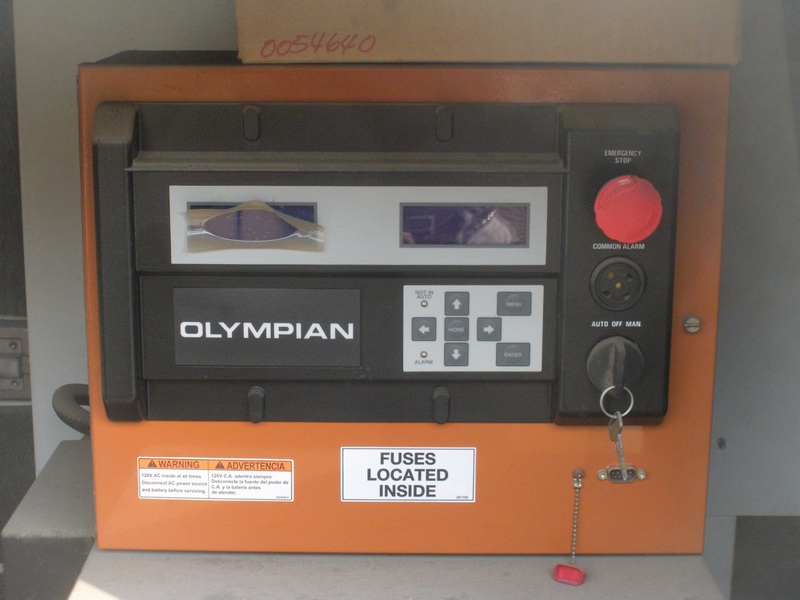 56 KW Olympian #G70LG2, Generac engine, SA enclosure, 0 hours, 2009 For ...