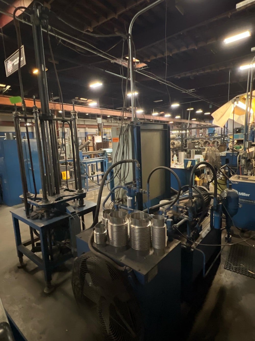 Paul-Munroe Rucker, 4-Station NC Baffling Machine, 1995 For Sale ...