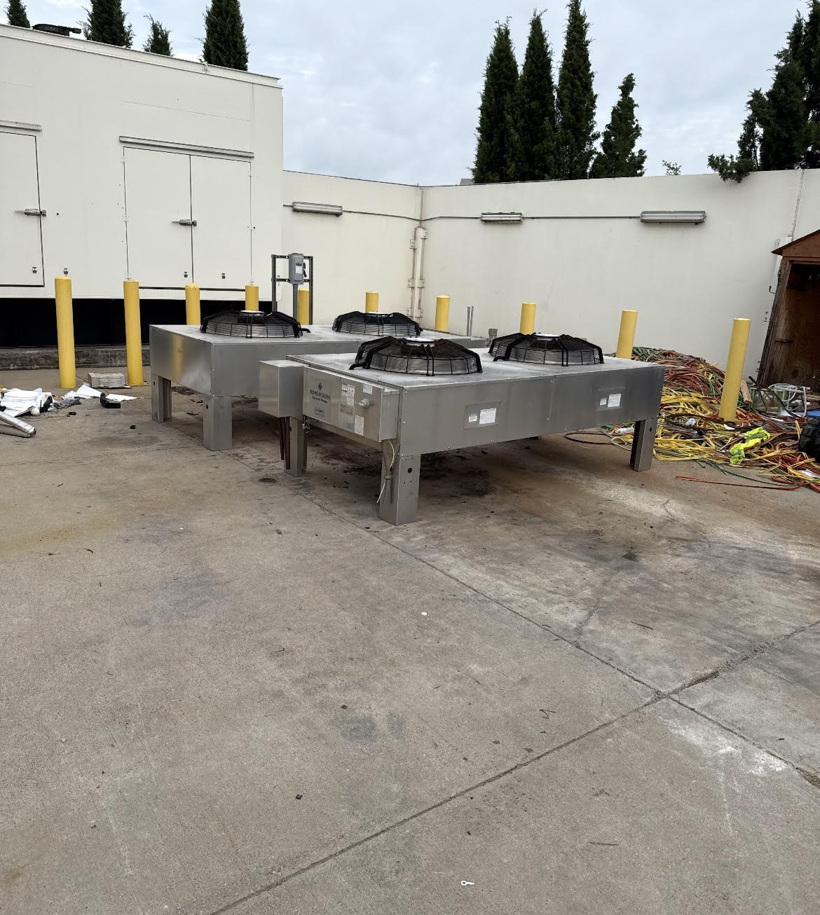 Liebert #MCL220, Microchannel Outdoor Air Cooled Condenser, 4-Fan, 460 ...