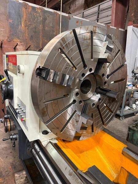 40.9" x 433" Dezhou Precision #CW61100D, Dual-Carriage Hevy Duty Engine ...
