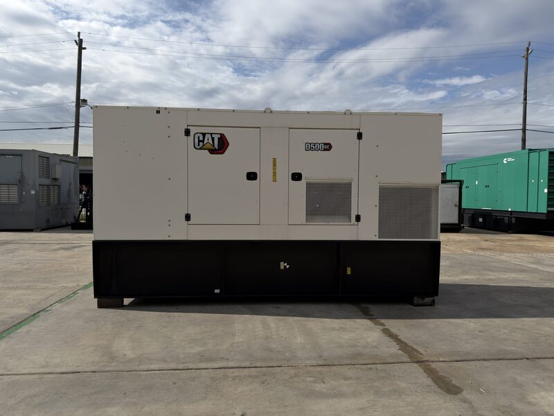 500 KW Caterpillar #D500GC, diesel generator set, 277/480 Volts, 3 ...