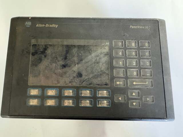 Allen-Bradley PanelView 550 HMI Terminal 2711-B5A2 100-240 VAC For Sale ...