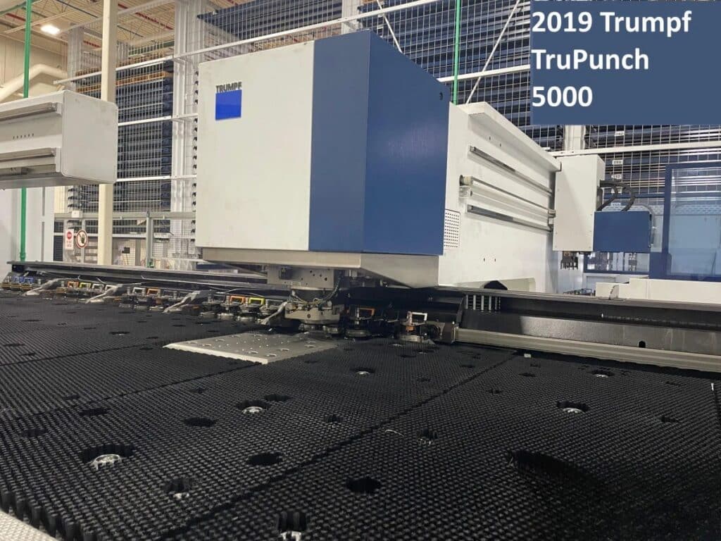 25 Ton, Trumpf #TruPunch-5000, large format punching machine (S12), 21 ...