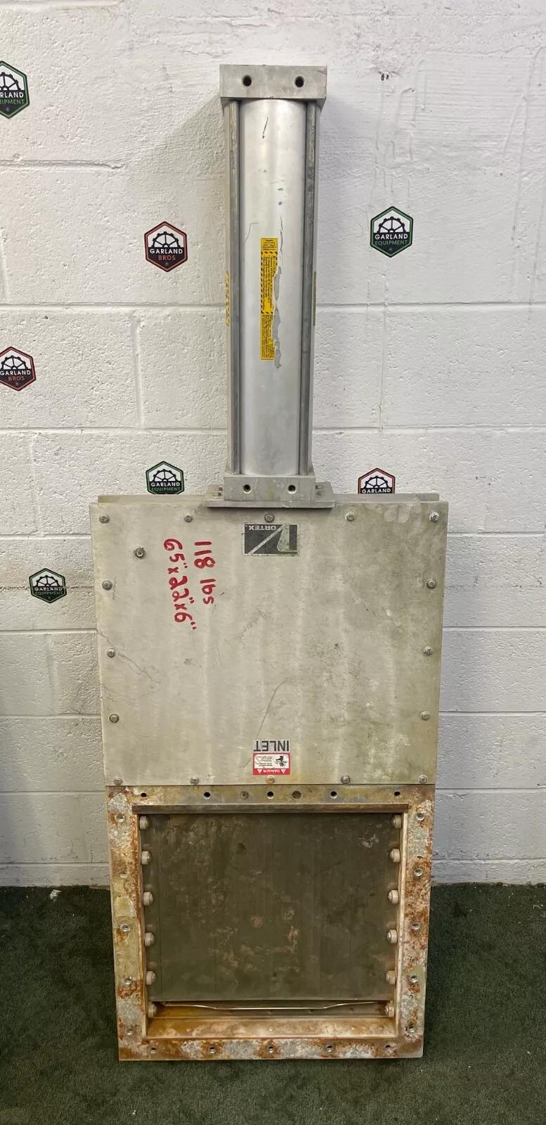 Salina Vortex #SA18-MG-SB-RS, Pneumatic Gate Knife Valve, 18" x 18 ...