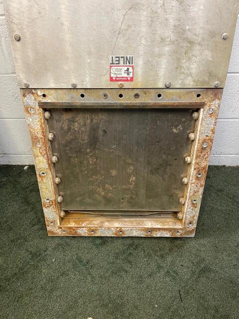 Salina Vortex #SA18-MG-SB-RS, Pneumatic Gate Knife Valve, 18" x 18 ...