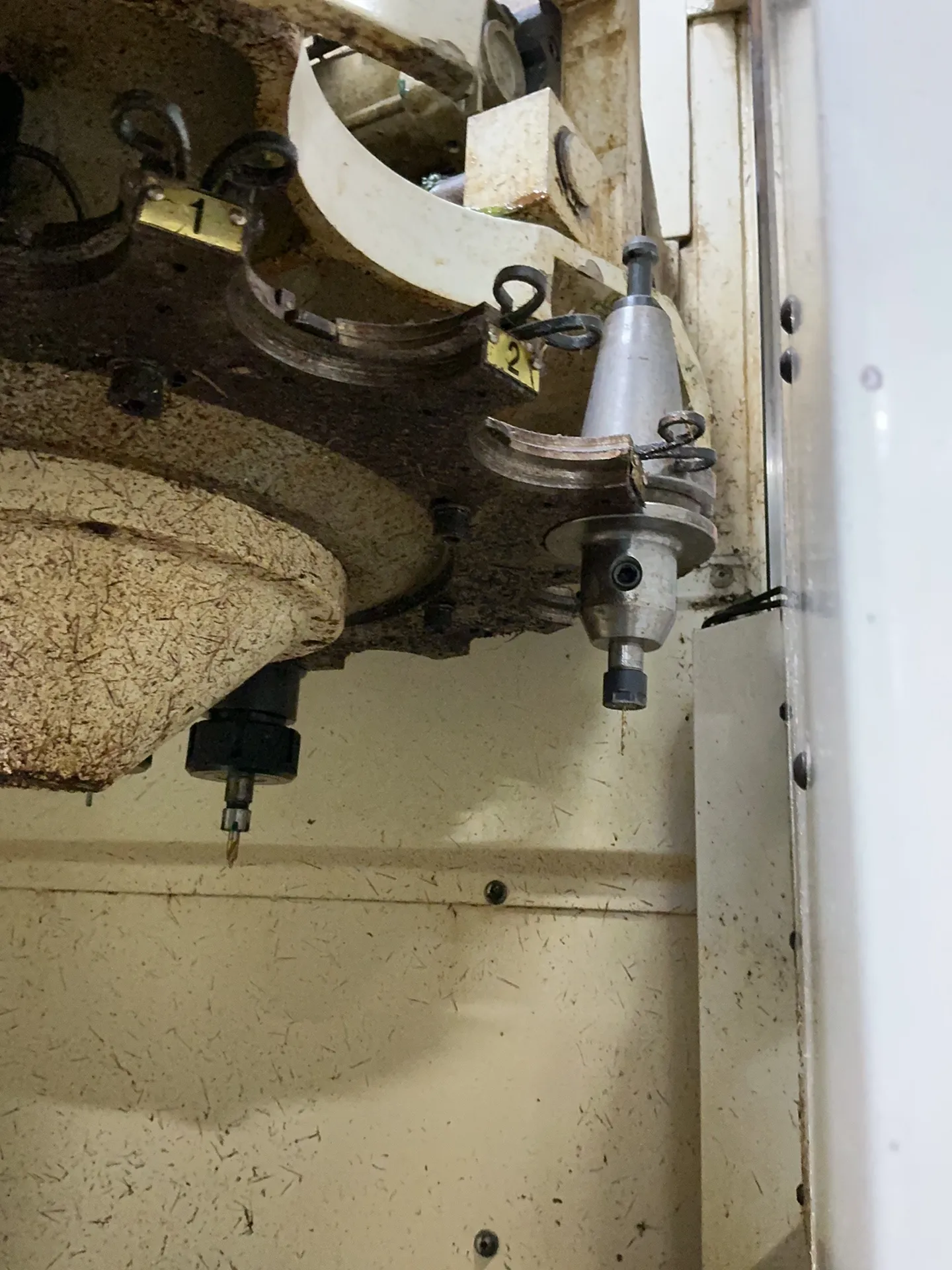 Comet #VMC-500, CNC vertical machining center, Mitsubishi controls, 19 ...