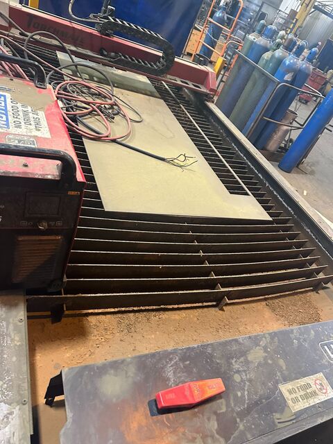 Lincoln #PMX-510-2020 Torchmate X, CNC plasma cutting table with ...