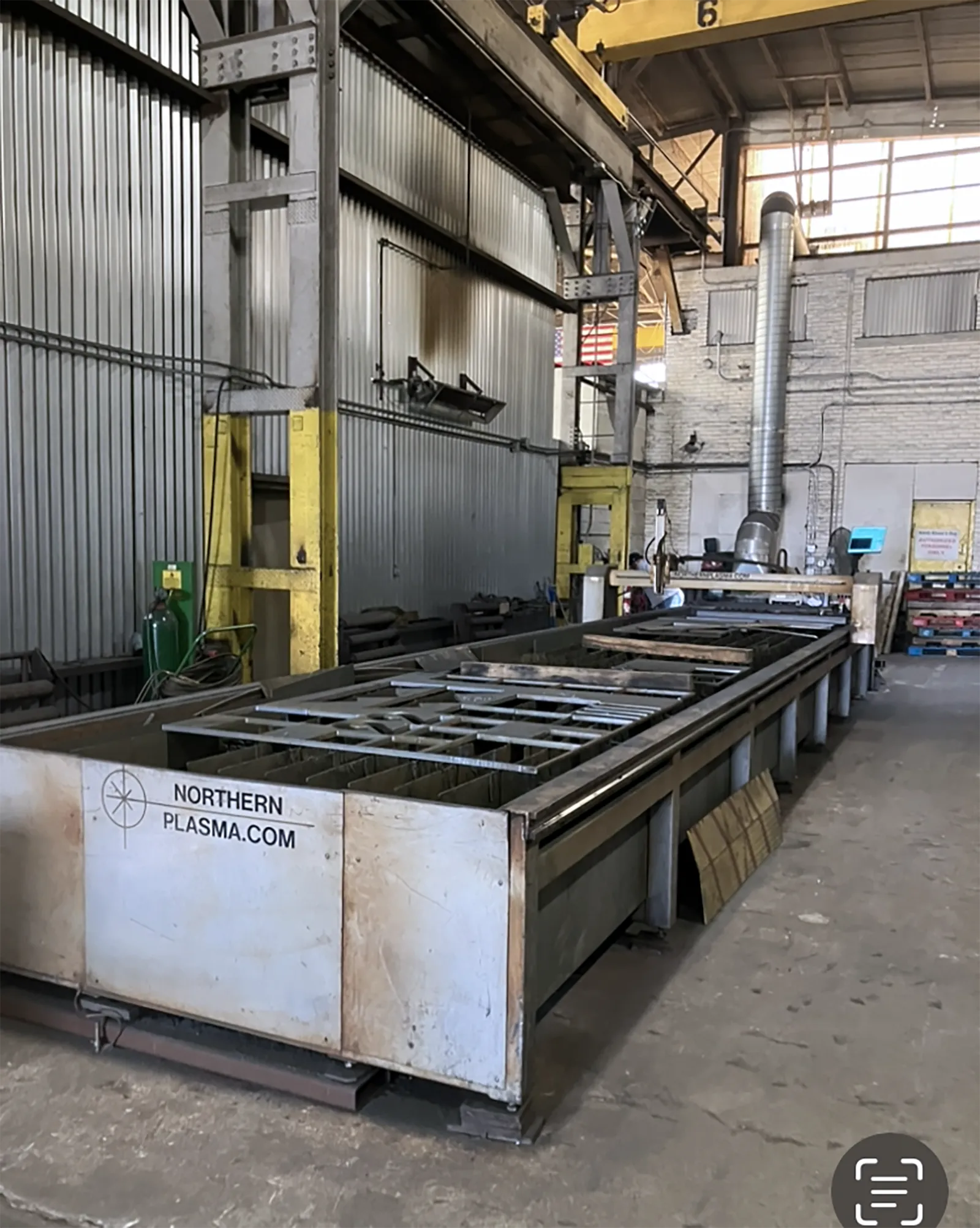 Northern Vision #NVHD-6x30, CNC plasma cutter, 6' x30' cutting area ...