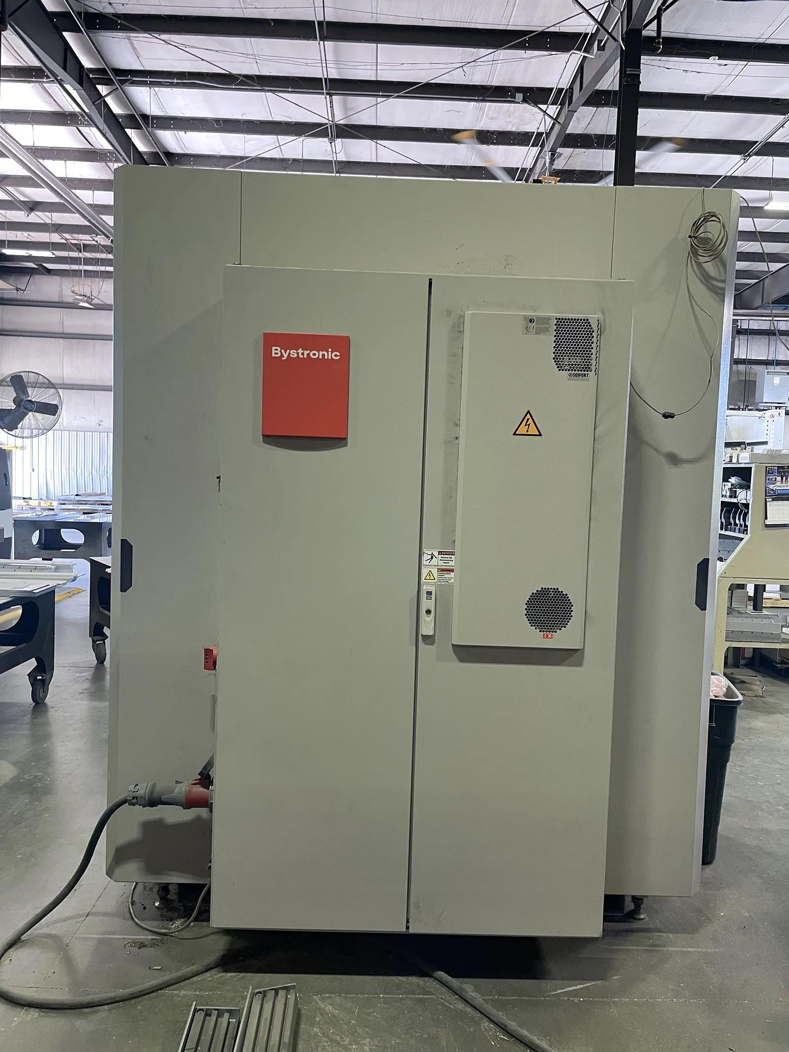 88 Ton, Bystronic #ByBend-80/1530, CNC press brake, 5' overall, 61.8 ...